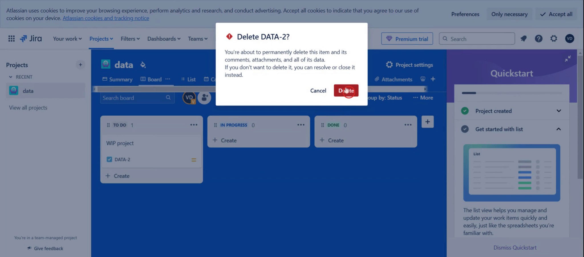How to Delete a Jira Ticket - 1 minute video guide