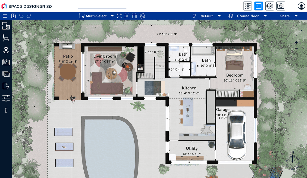 Space Designer 3D | Le Logiciel de Plans 3D pour Tous