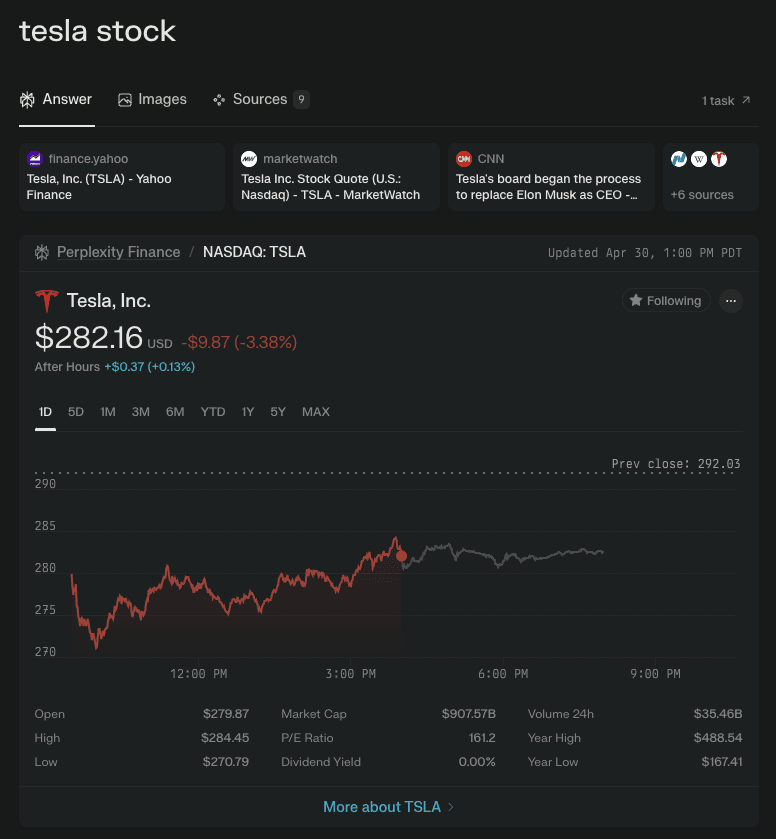 Perplexity Changelog