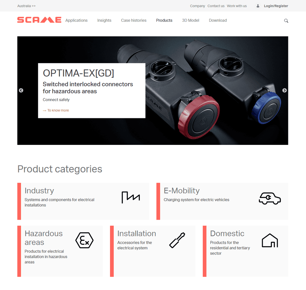 Scame Australia | Electrical Products & Solutions