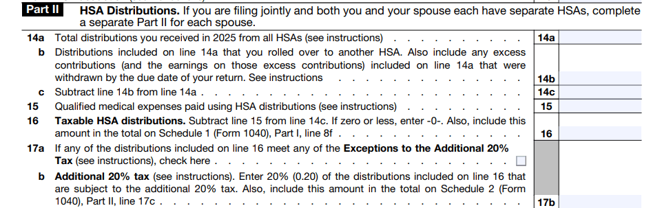 Form 8889: Filing HSA Contributions, Withdrawals & Deductions