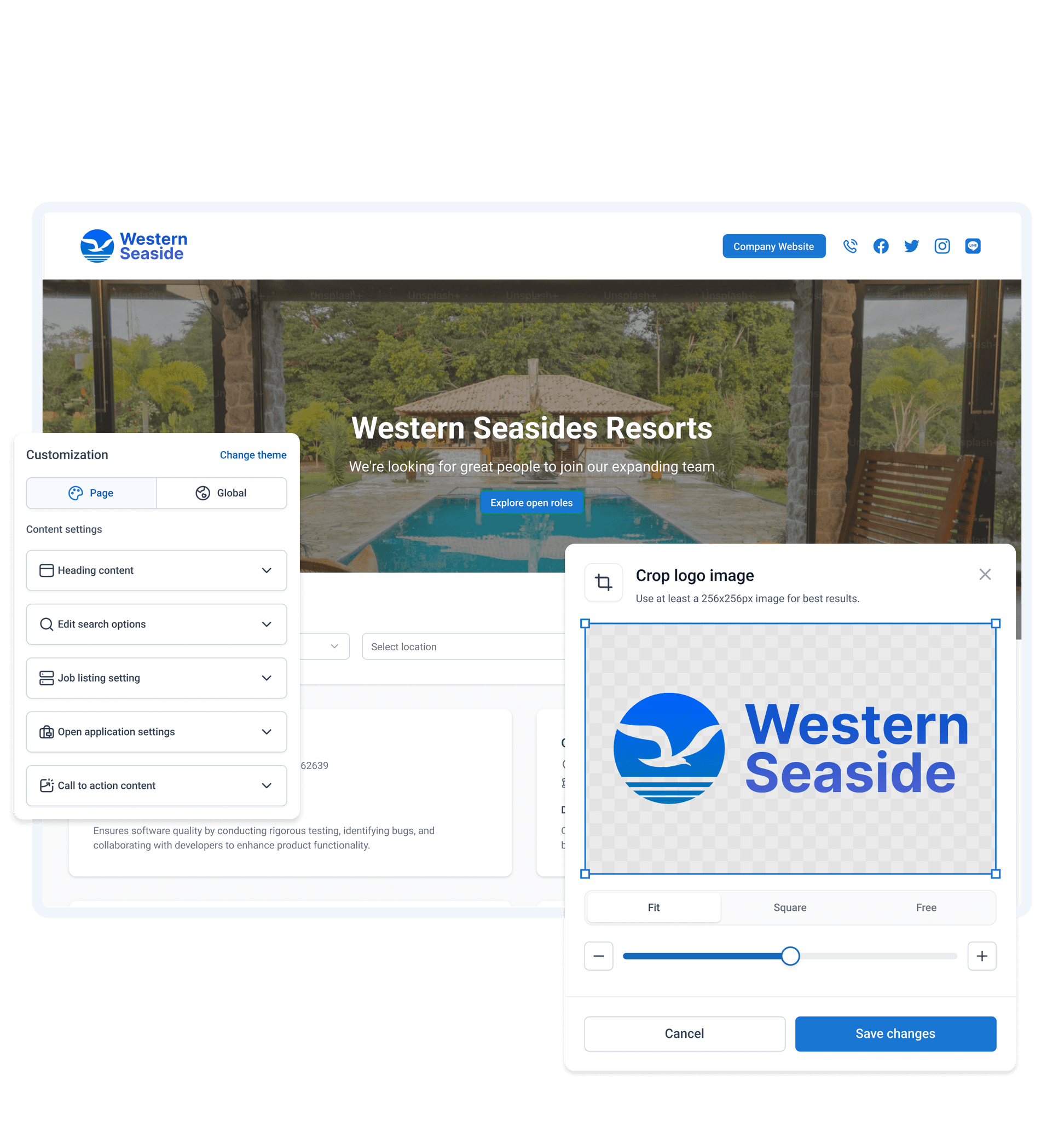 Careers Page by Manatal