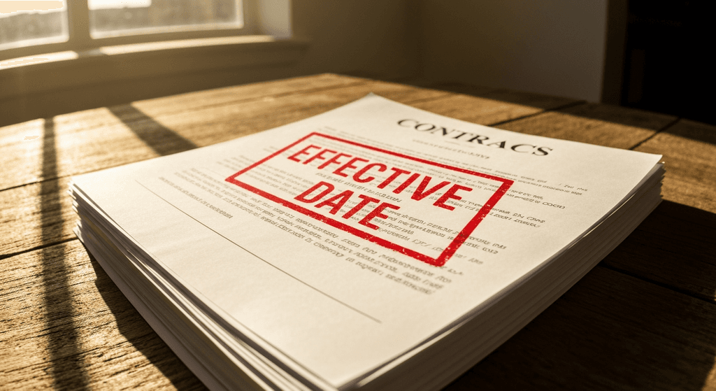 Understanding the Contract Effective Date: Why It Matters