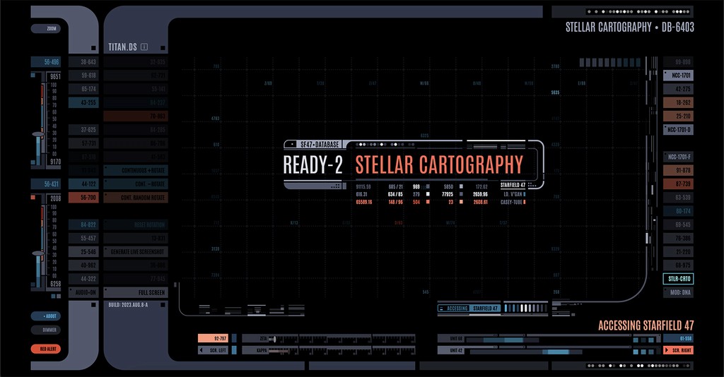 Inspired, Interactive LCARs Design