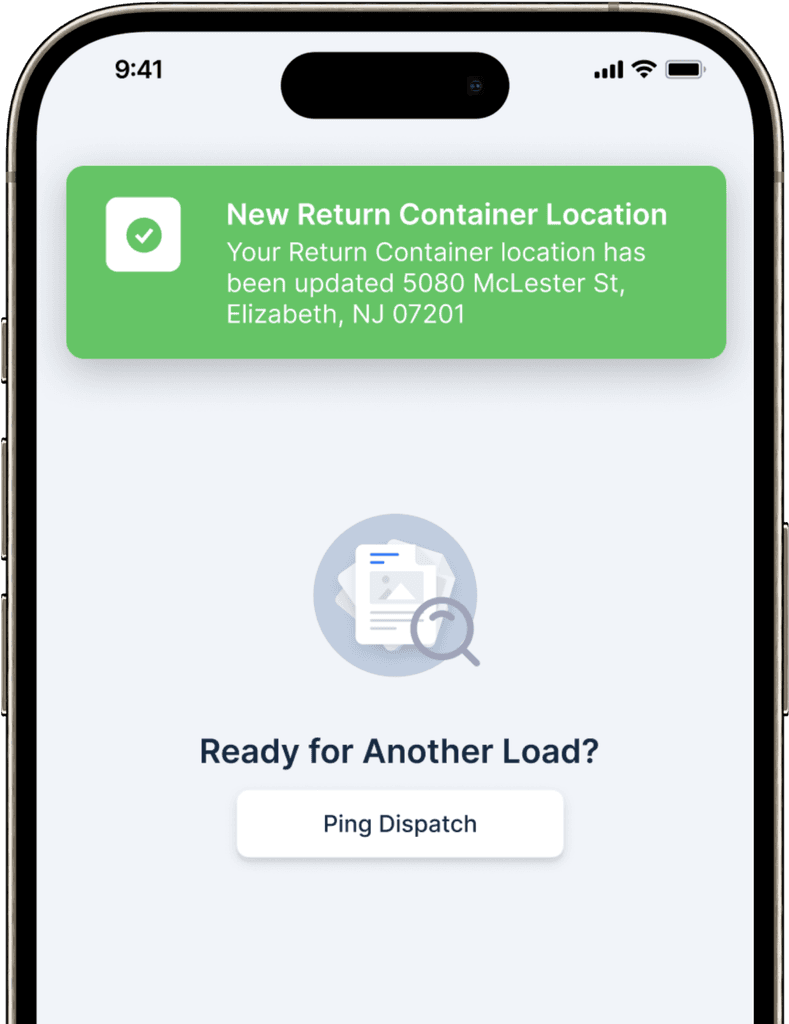 Driver Mobile App | Drayage TMS App | Trucking Dispatch App