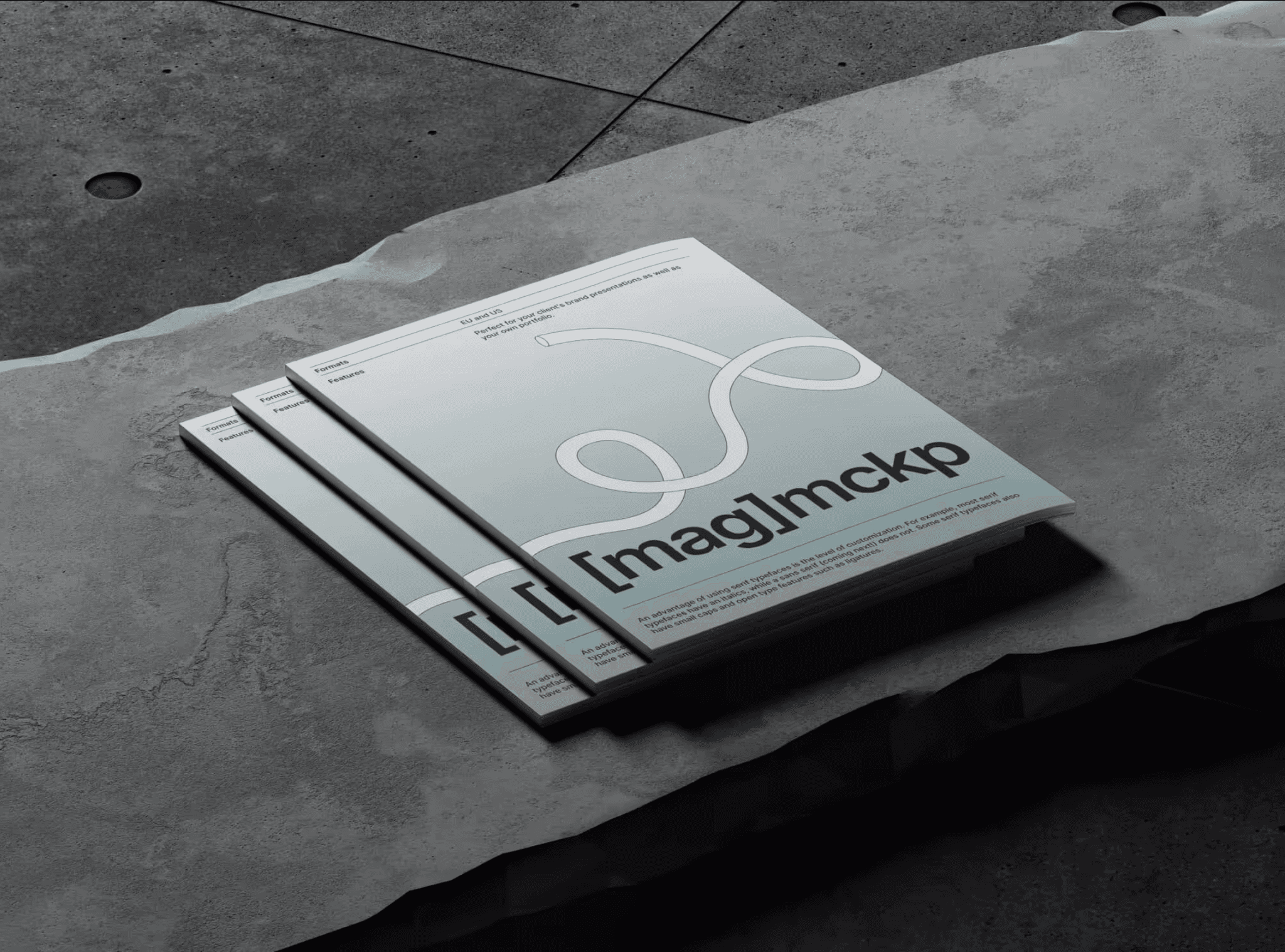 Mockups Digital | Magazines Mockup