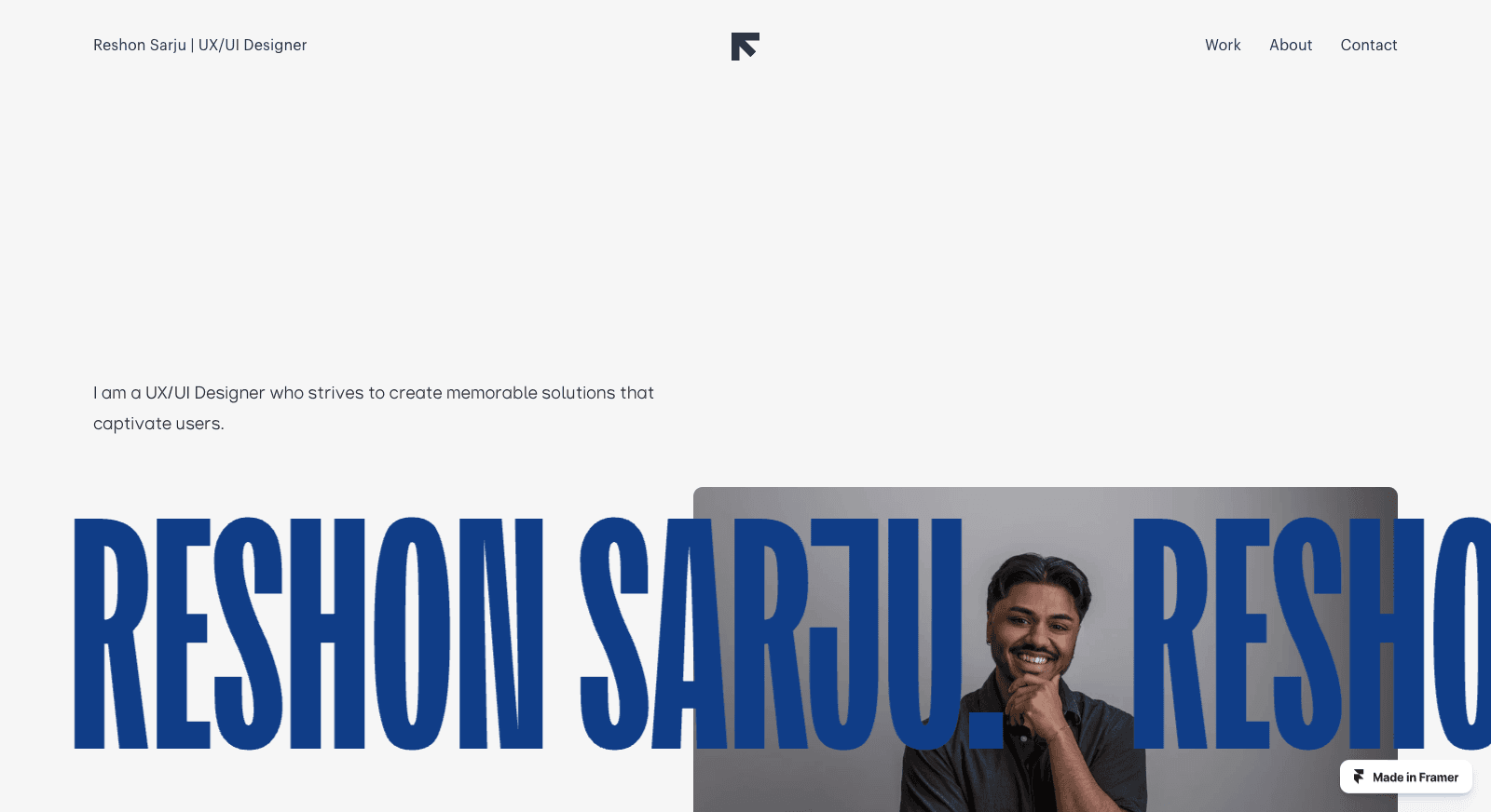 Reshon Sarju - Home