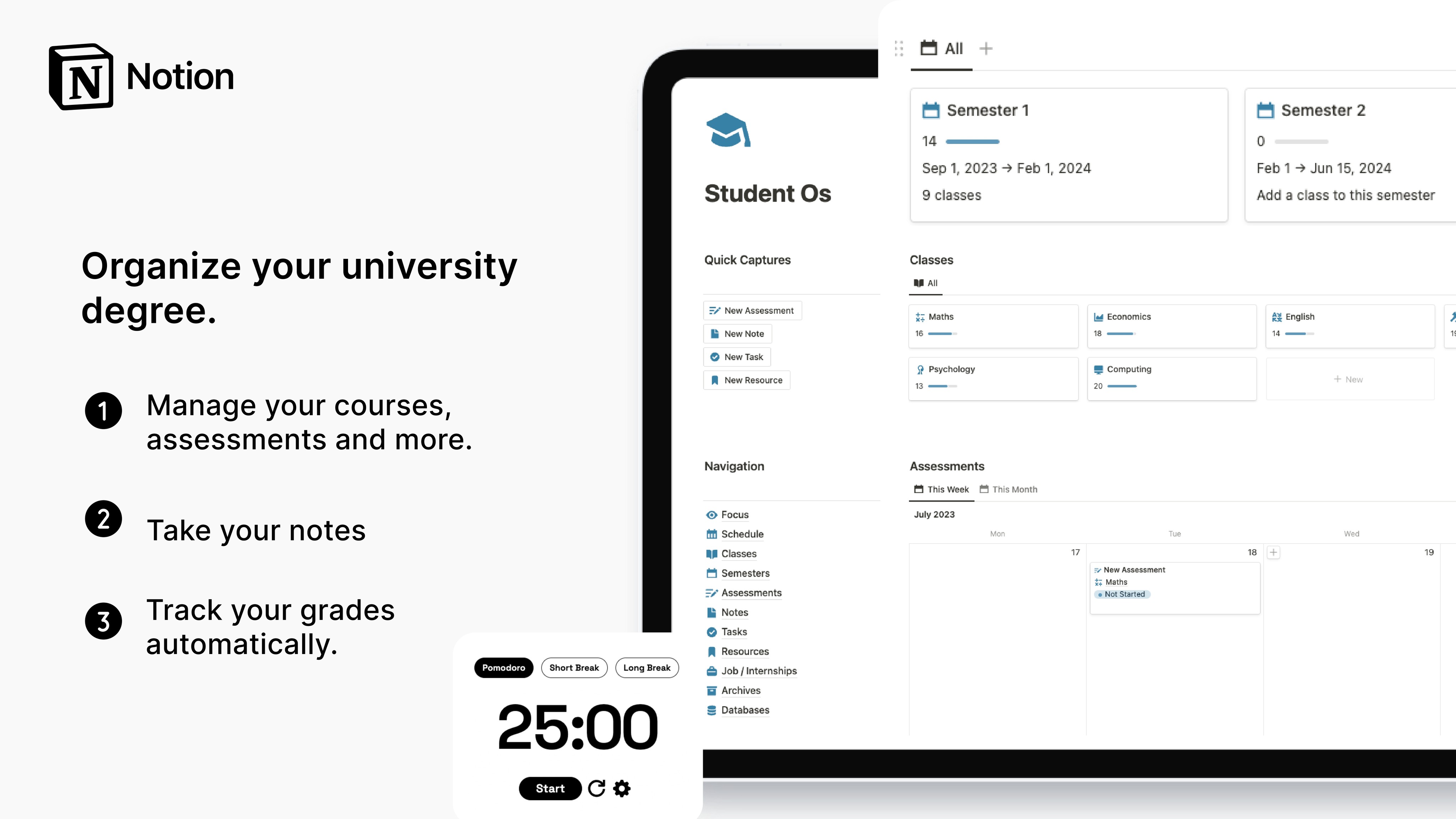 20 Best and Free Notion Templates for Students - Solt Wagner