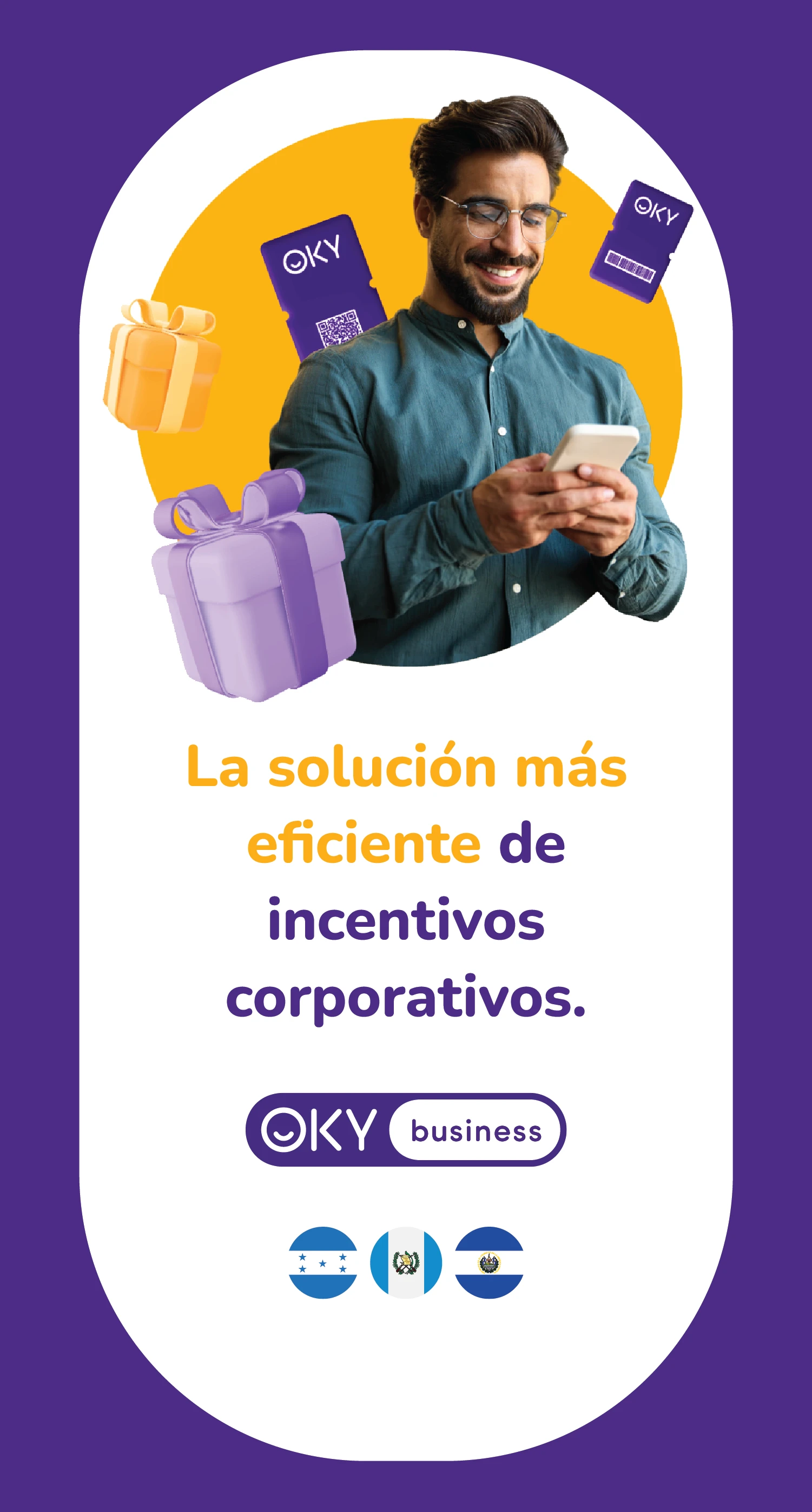 OKY App - Send prepaid vouchers from the USA to Latin America