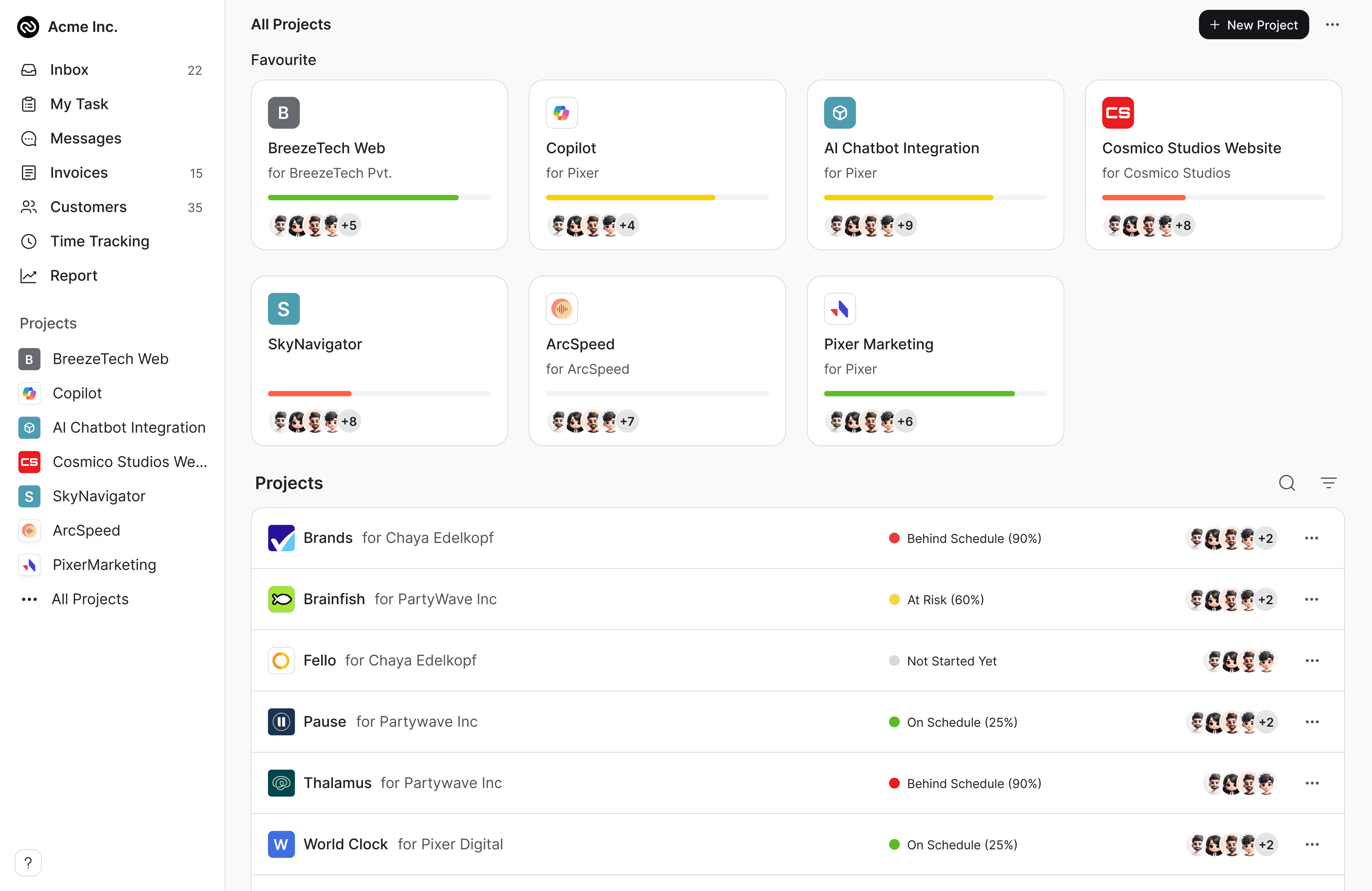 Teamcamp - All in One Project Management Application