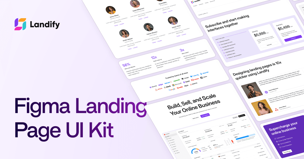 Landify UI Pricing – One-Time Purchase, Lifetime Access