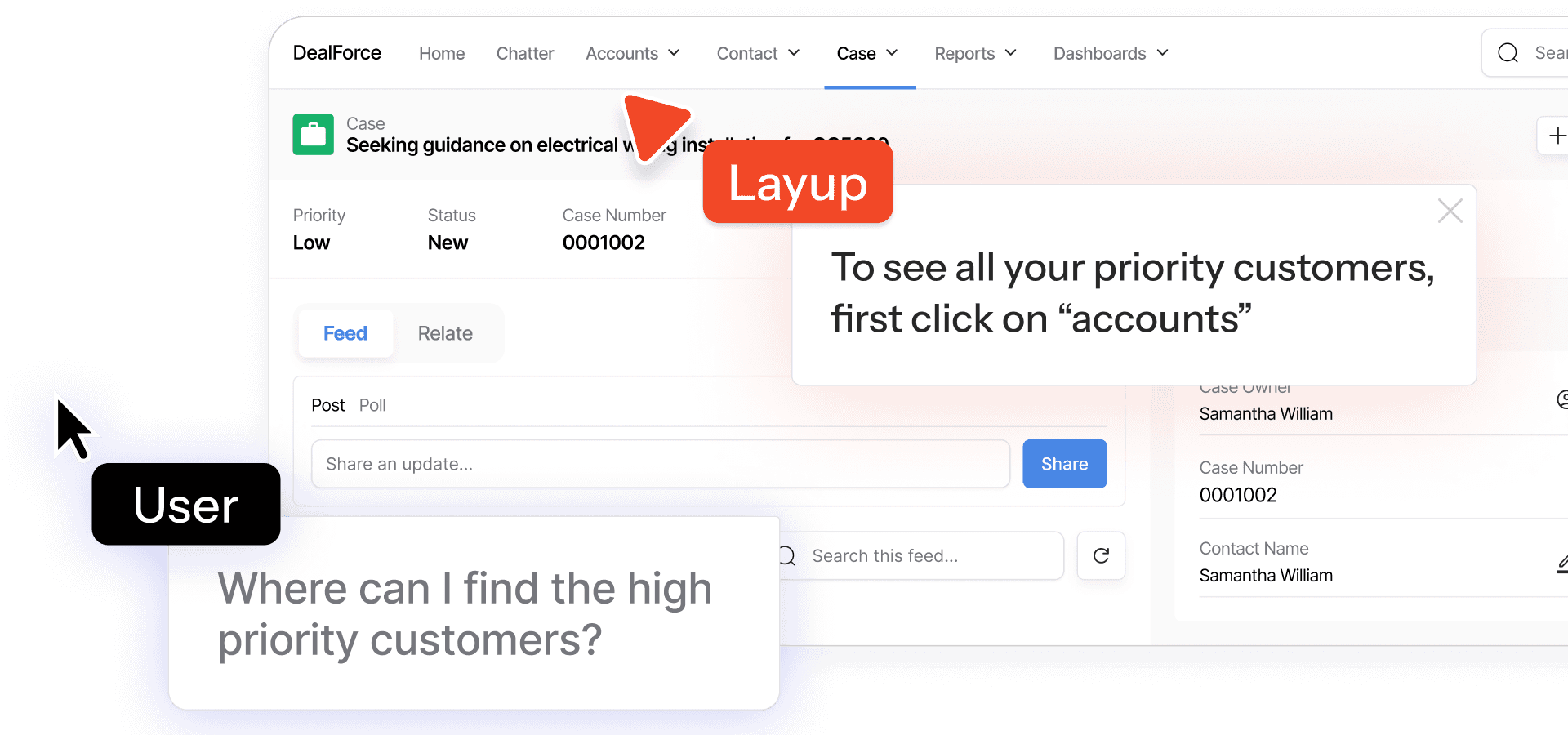 Layup | Guide users. Right in your product.
