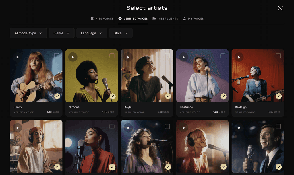 Community Voices - Kits.AI