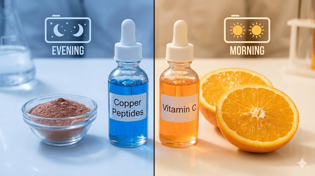 Copper Peptides and Vitamin C: The Complete Guide to Using Both Safely ...
