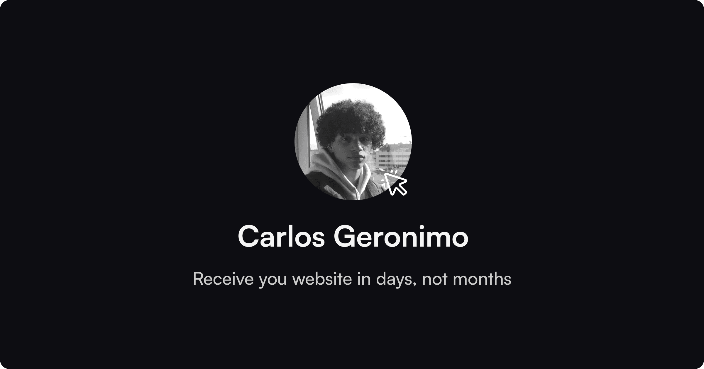 Carlos Geronimo - Framer Partner
