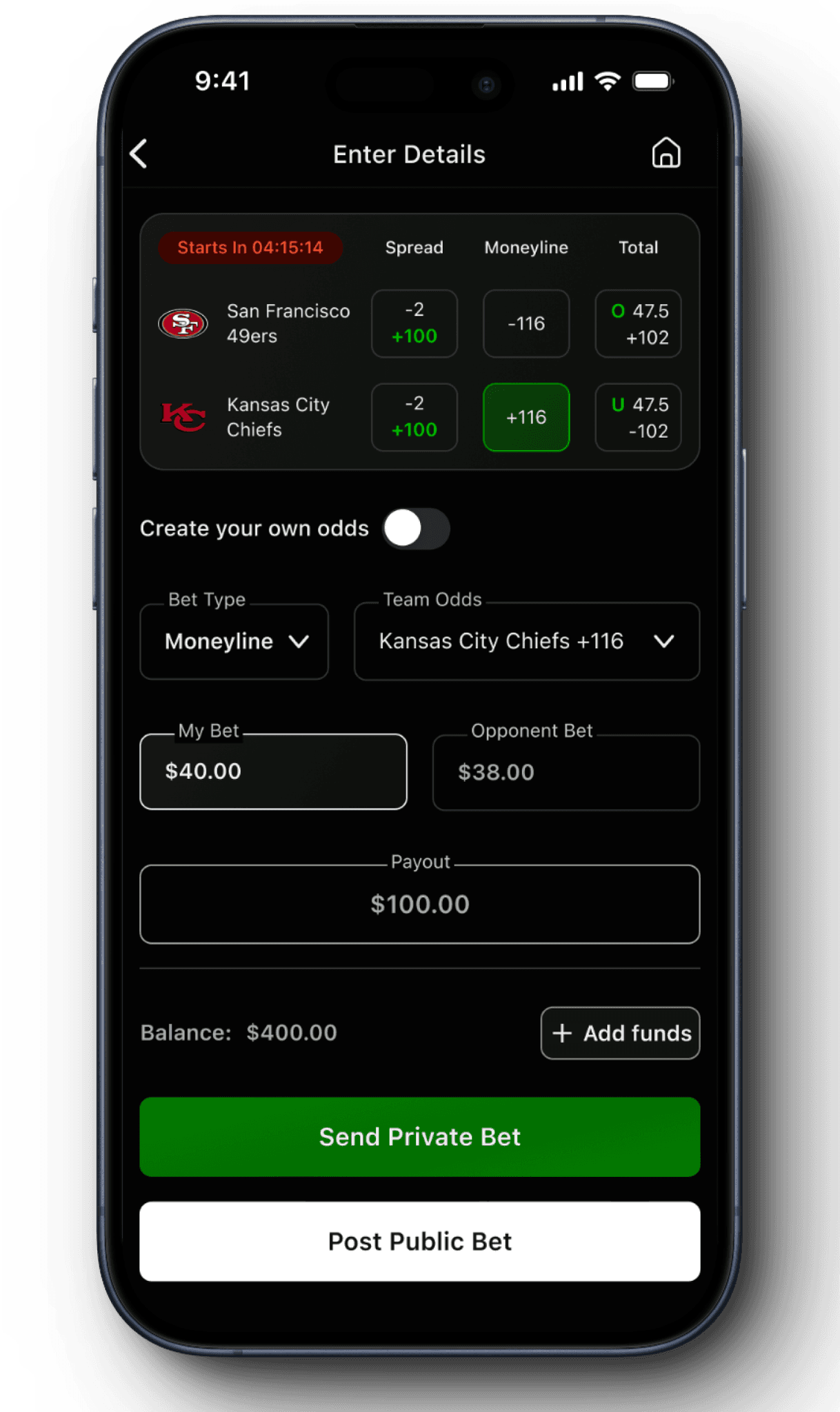 Kutt - The Social Betting Platform