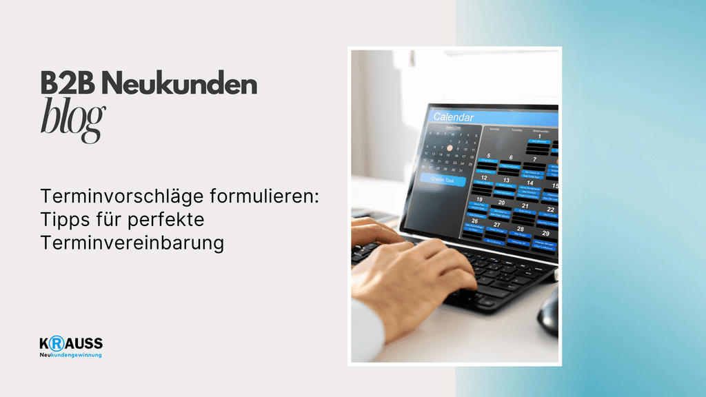Terminvorschläge formulieren: Tipps für perfekte Terminvereinbarung