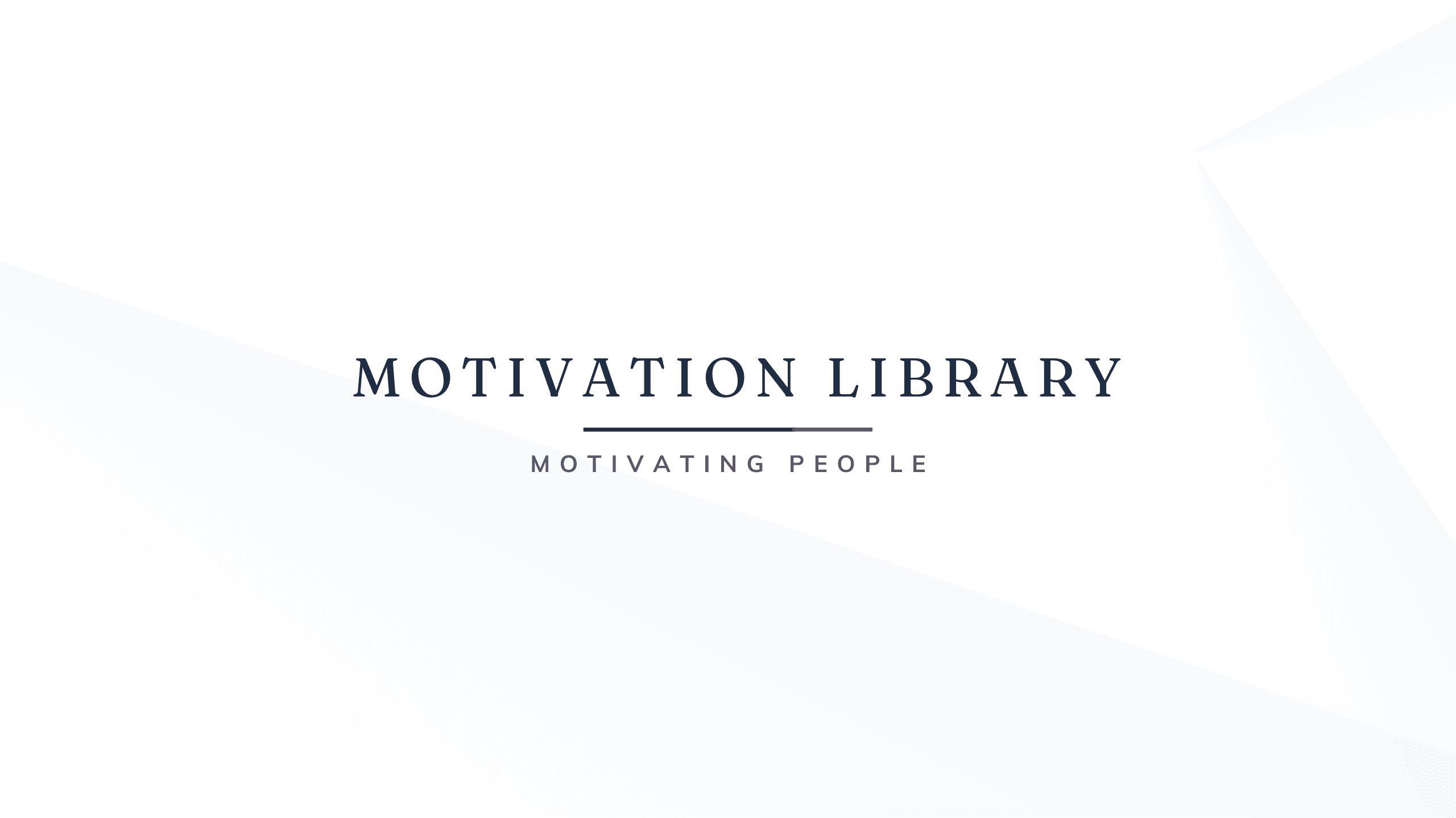 Motivation Library
