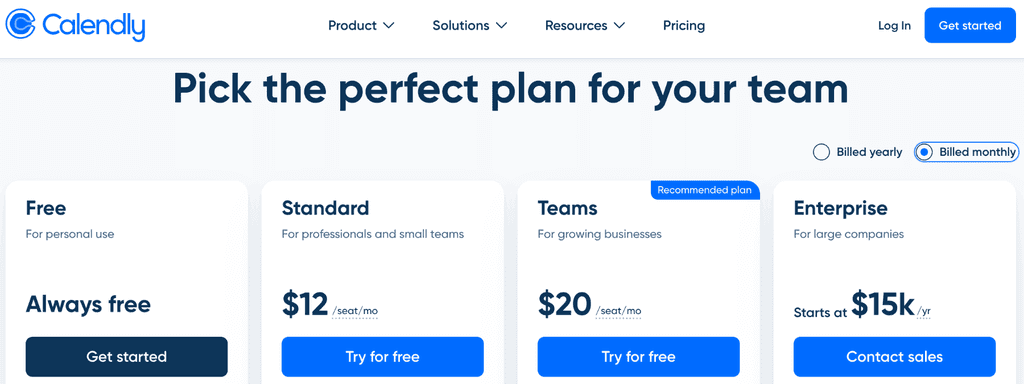 Calendly Pricing 2026: Plans, Features & Hidden Costs | Cal.com ...
