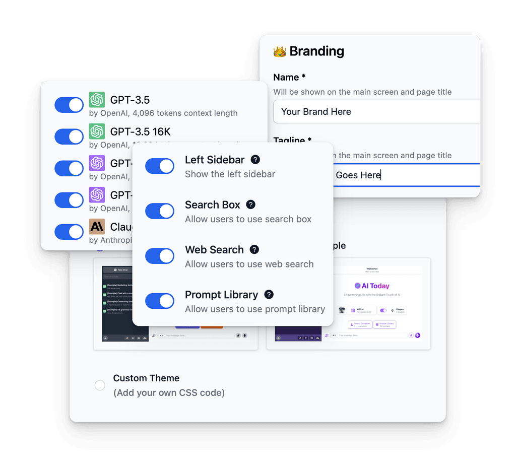 Typing Mind Custom - Private & Secure ChatGPT for teams