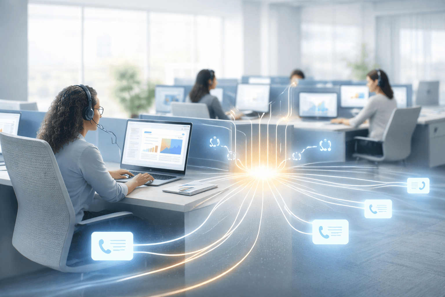 How to reduce missed calls in call centers with AI phone agents ...