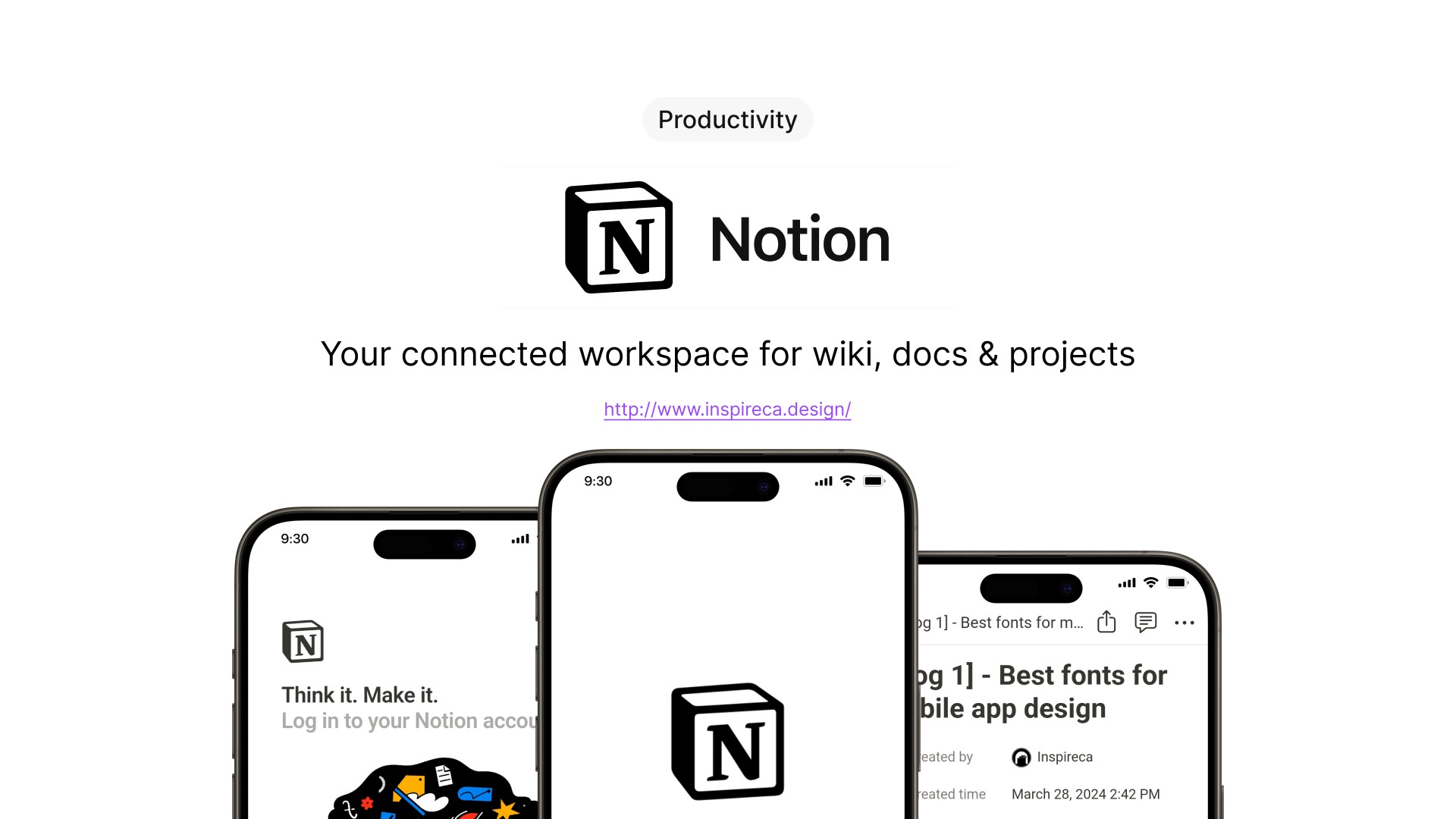 Notion App | Inspireca