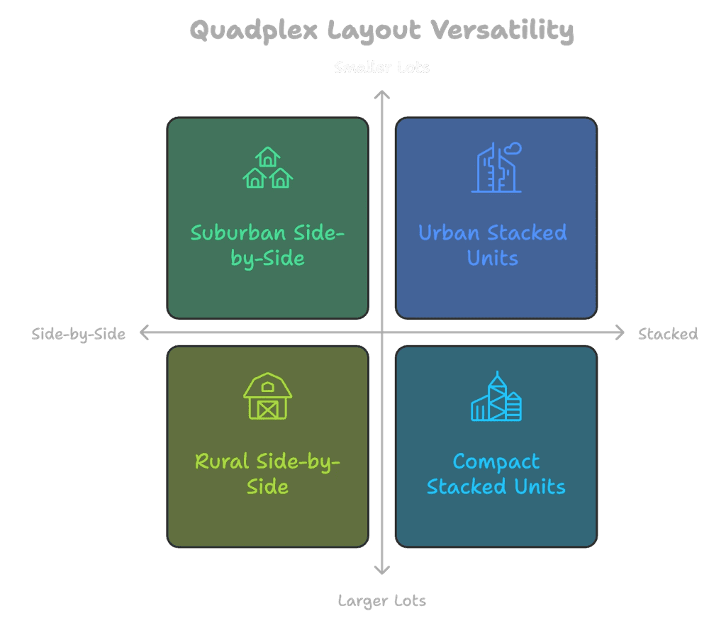 Quadruplex: How 4 units is still considered Residential and not Commercial