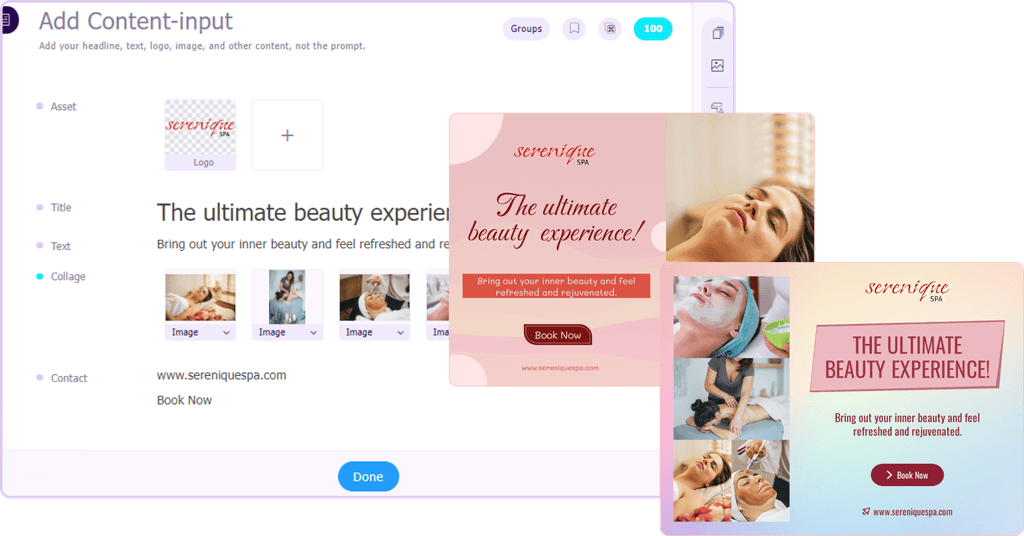 Sivi AI: Online Instagram Post Design Generator