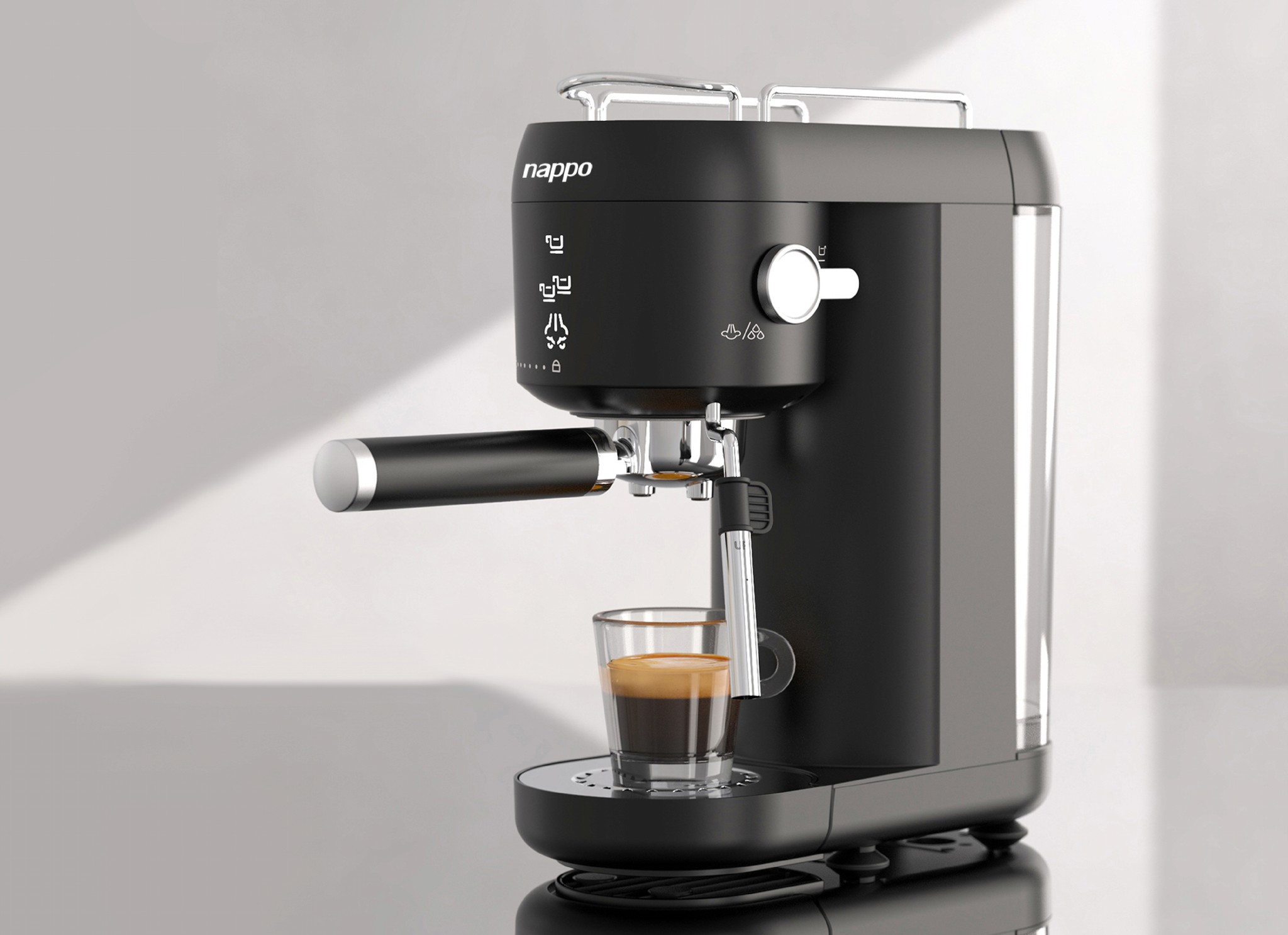 Cafetera Espresso con Bomba NEC-241 - Nappo