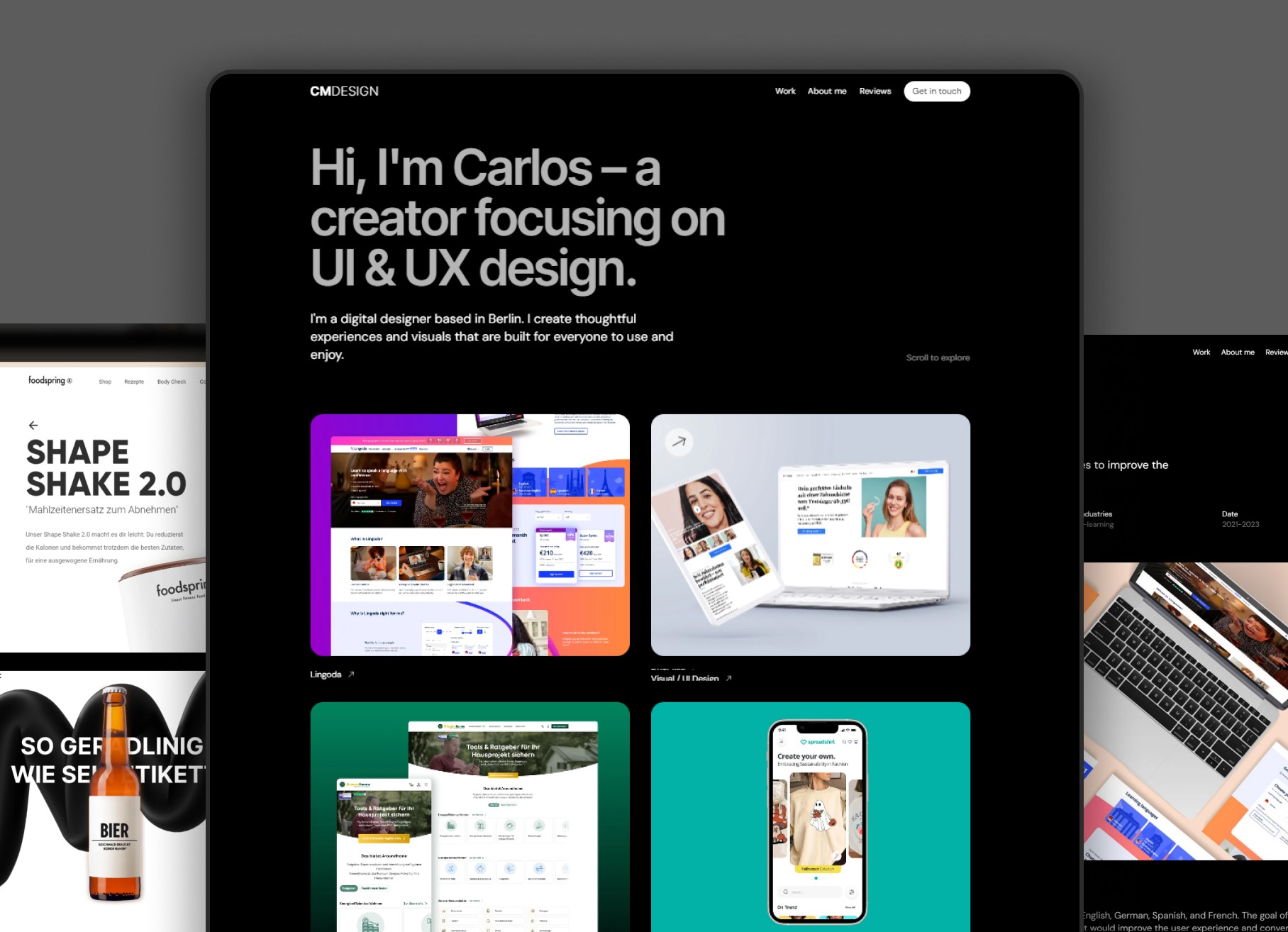 Carlos Madrid UI/UX Design