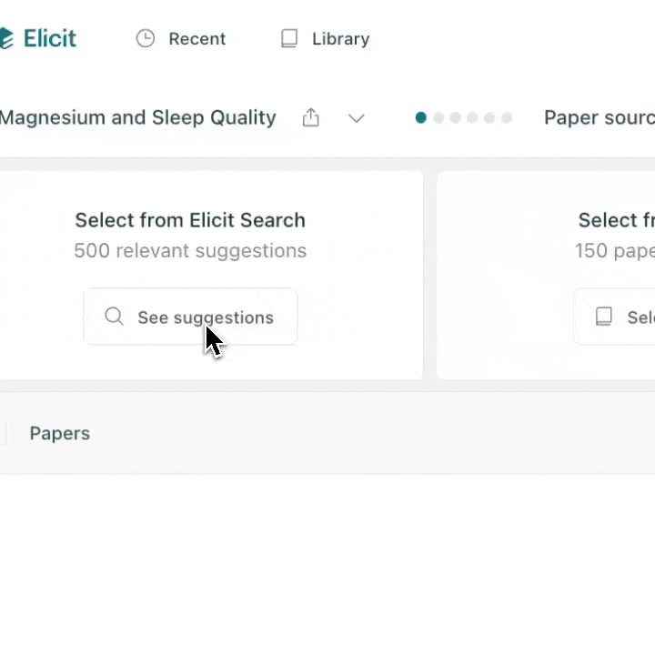 Introducing Elicit Systematic Review - Elicit