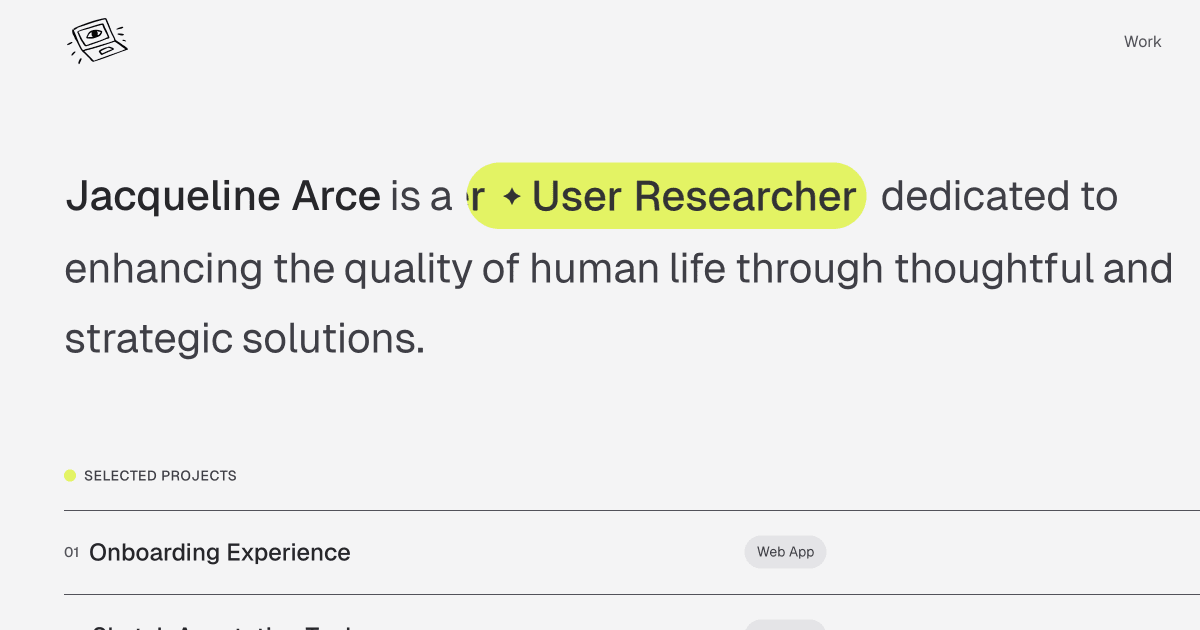 Jacqueline Arce | Product Designer