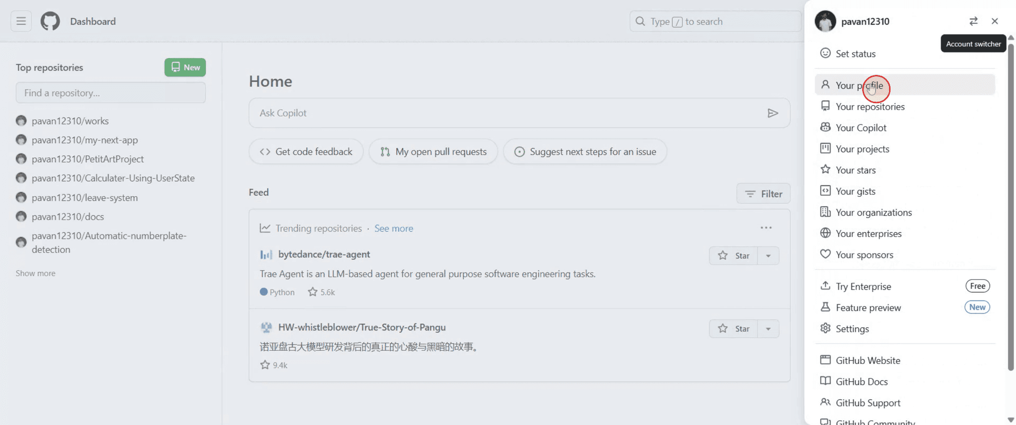 How to Find GitHub Username - 1 minute video guide