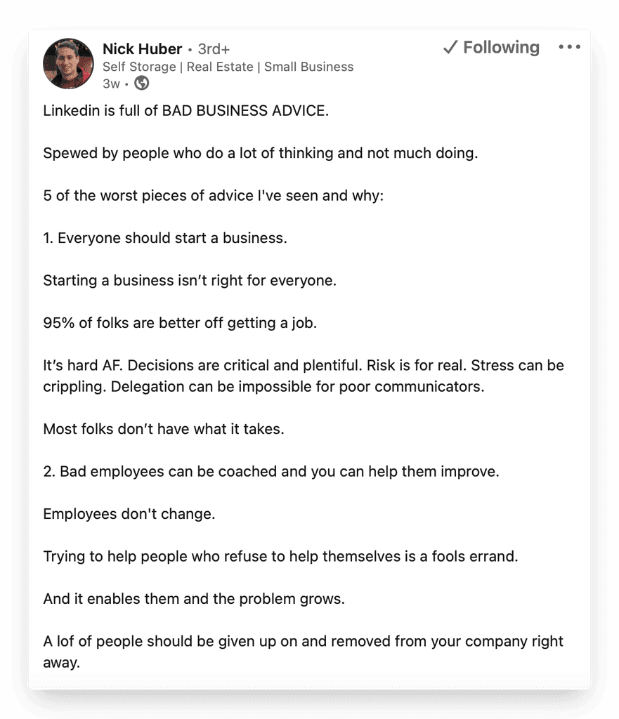 The perfect opening line examples for your next LinkedIn post