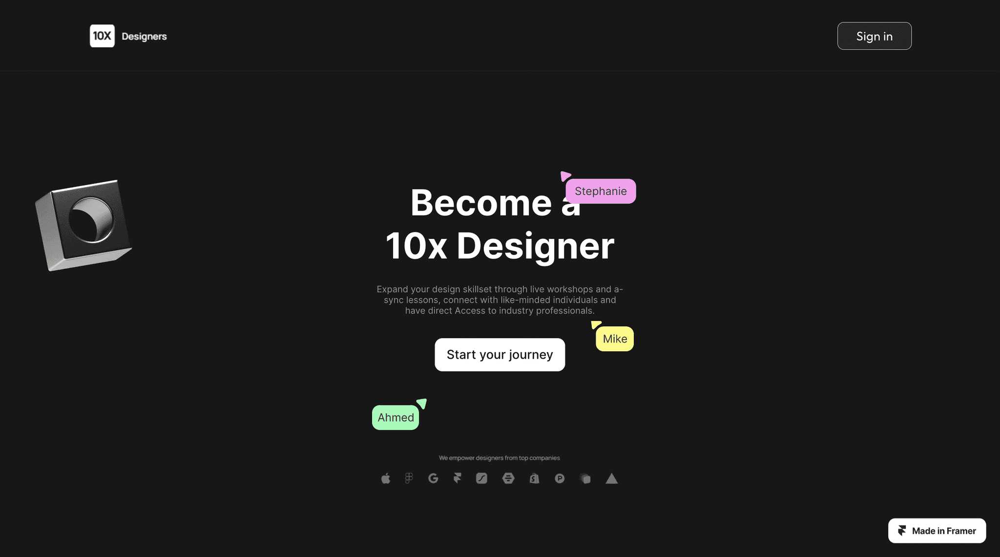Framer City - #1 Framer Resource Site (+600 components) to Remix