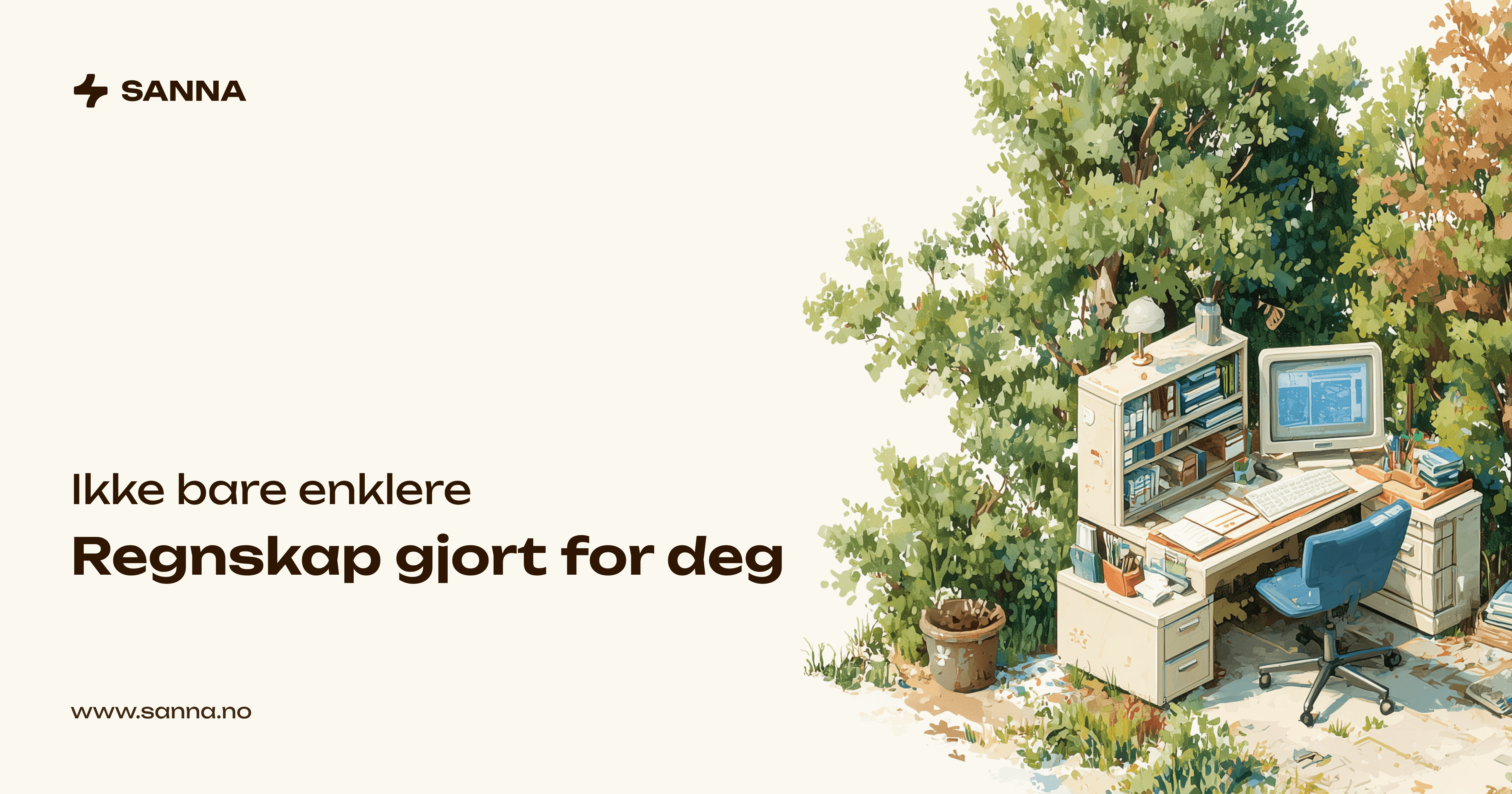 Regnskap for holdingselskap - Sanna