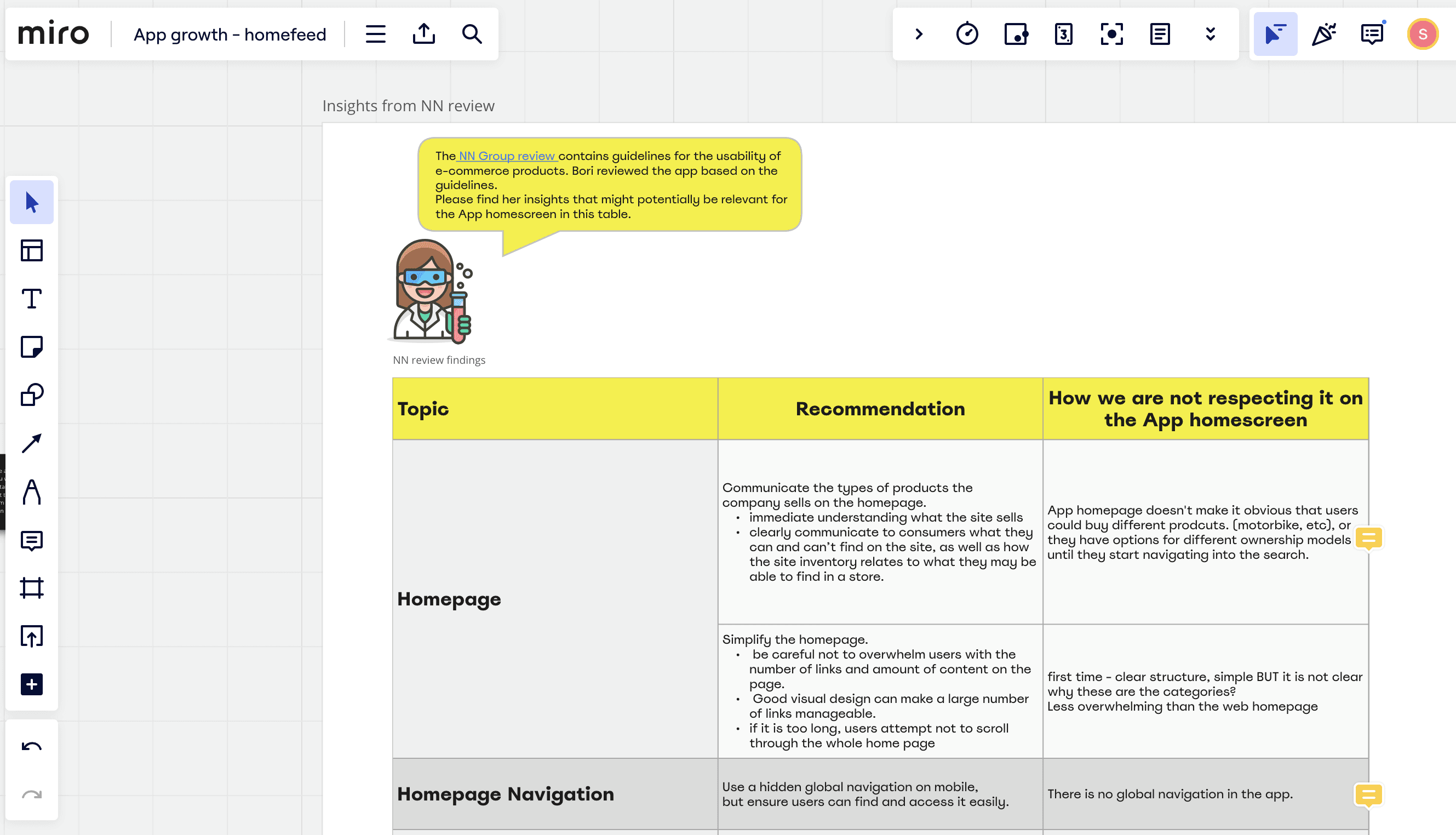 Improving Home Screen Navigation - Sabrina Popescu