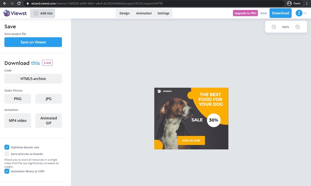 How to Make a Banner in HTML? Free HTML 5 Banner Templates — Viewst