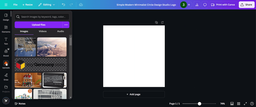 How to Replace an Image in Canva – Fast & Simple Steps - 1 minute video ...