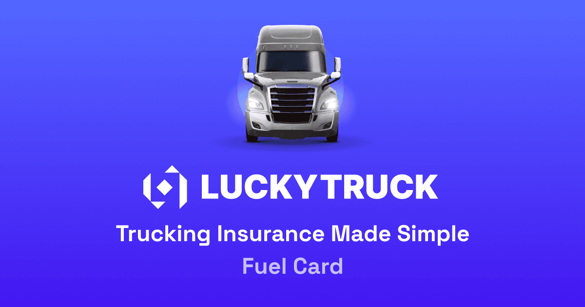A fuel card for truckers
