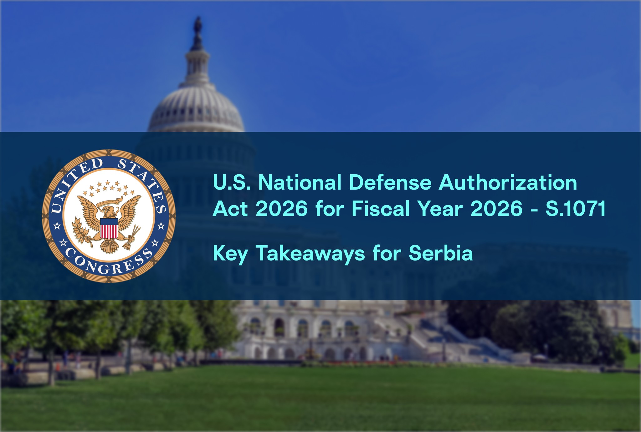 S.1071 - National Defense Authorization Act for Fiscal Year 2026: What ...