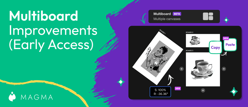 September 2025 Update #1: Fresh look and Multiboard | Magma