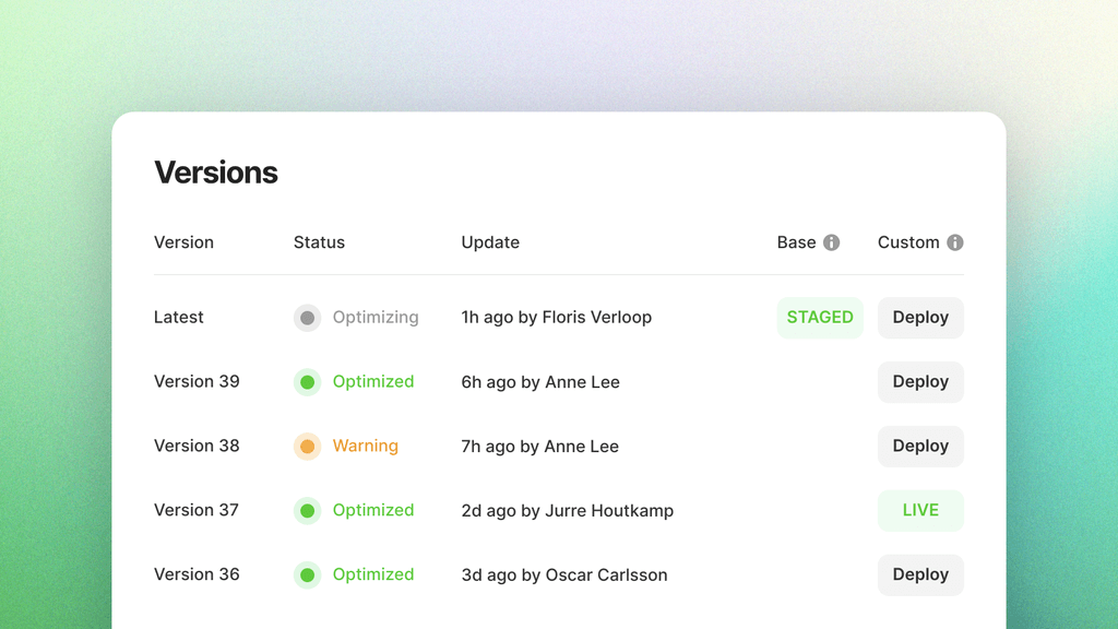 Framer Updates: Settings Updates