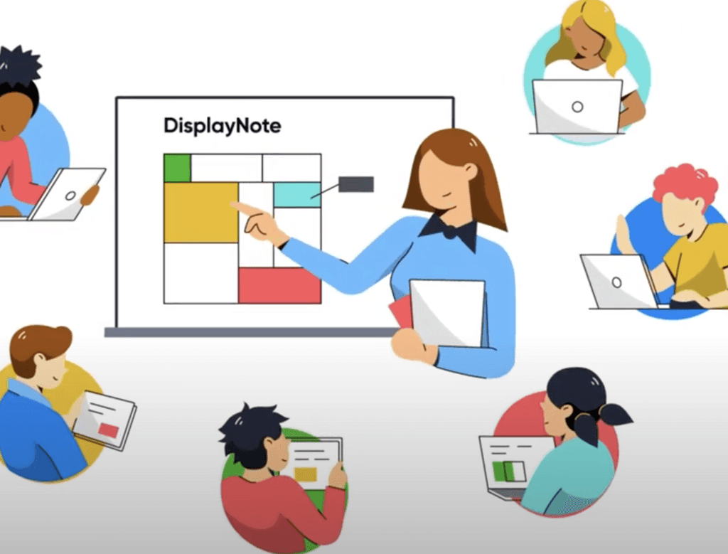 Features + Settings • Screen Sharing for IT Facilitator • DisplayNote ...