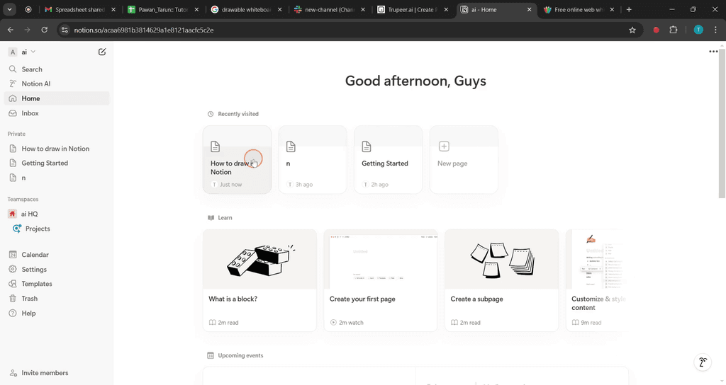How to Draw in Notion – Simple Ways to Add Handwritten Notes & Sketches ...