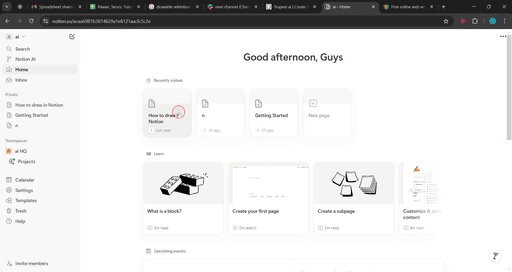 How to Draw in Notion – Simple Ways to Add Handwritten Notes & Sketches ...