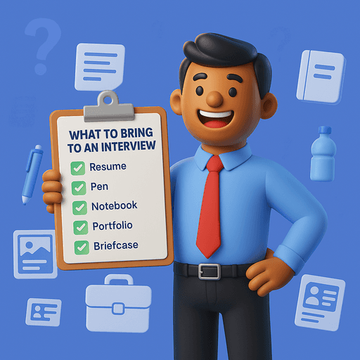 What to Bring to an Interview: Checklist for Interview Success ...