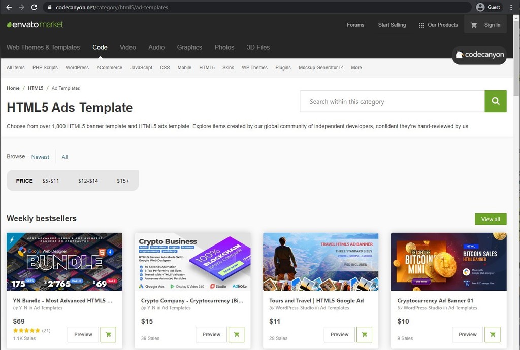 How to Make a Banner in HTML? Free HTML 5 Banner Templates — Viewst