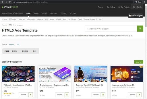 How to Make a Banner in HTML? Free HTML 5 Banner Templates — Viewst