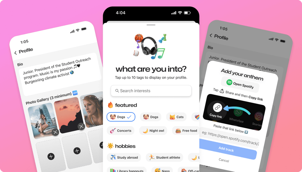 The all new profiles - GroupMe